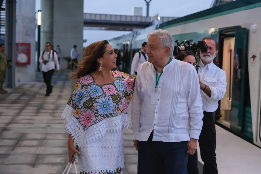 Mara Lezama | Participa en la apertura del Tren Maya