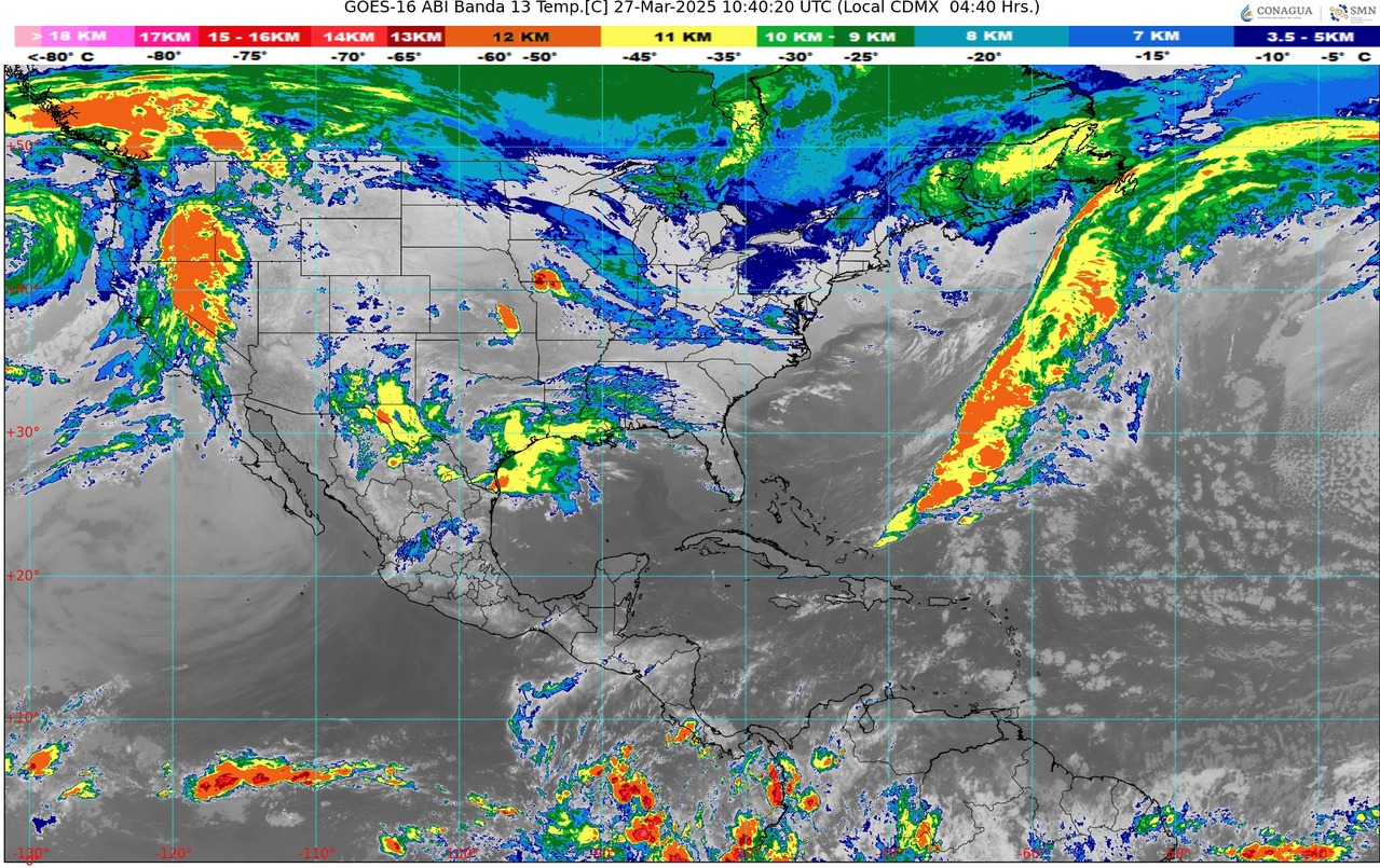 Chubascos | El pronóstico del tiempo para Quintana Roo