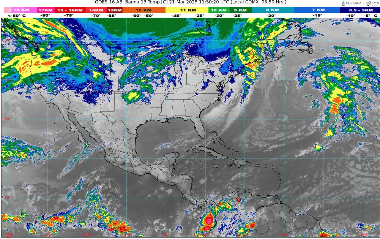 Chubascos y lluvias | Pronóstico del estado del tiempo