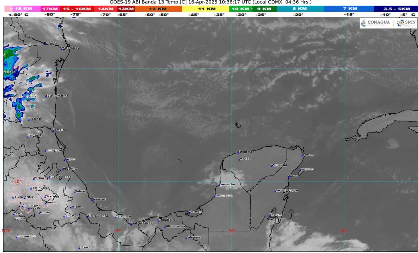 Temperaturas | Hasta 37°C y pocas lluvias para Quintana Roo