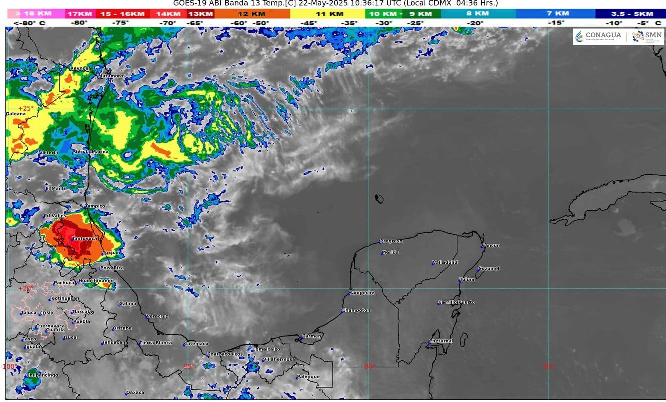 Temperatura arriba de 40 °C en Quintana Roo